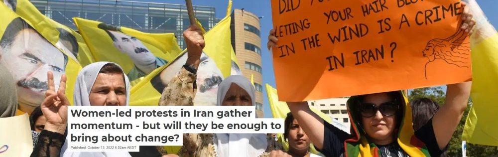 Women-Led Protests In Iran Gather Momentum - But Will They Be Enough To ...